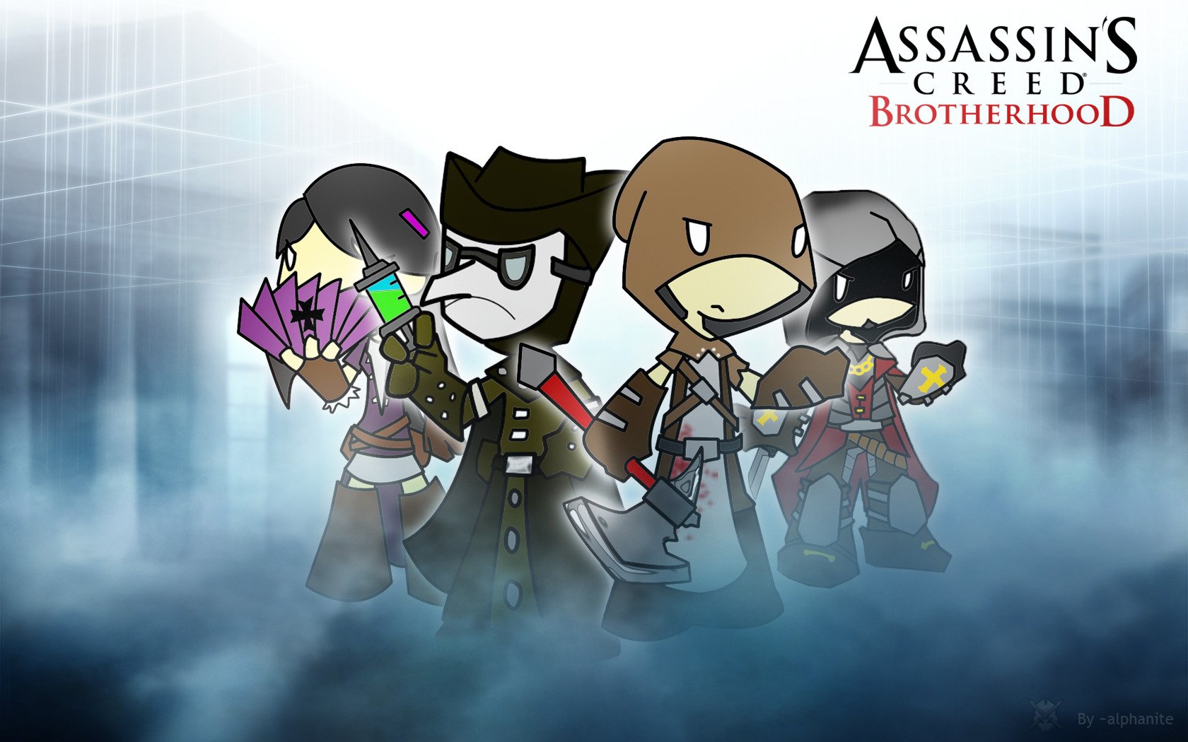 les assassins en toon sur le forum Assassin's Creed : Brotherhood - 24 ...