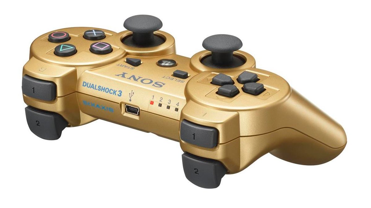 E3 2012 : Un pad PS3 doré - Actualités du 05/06/2012 - jeuxvideo.com