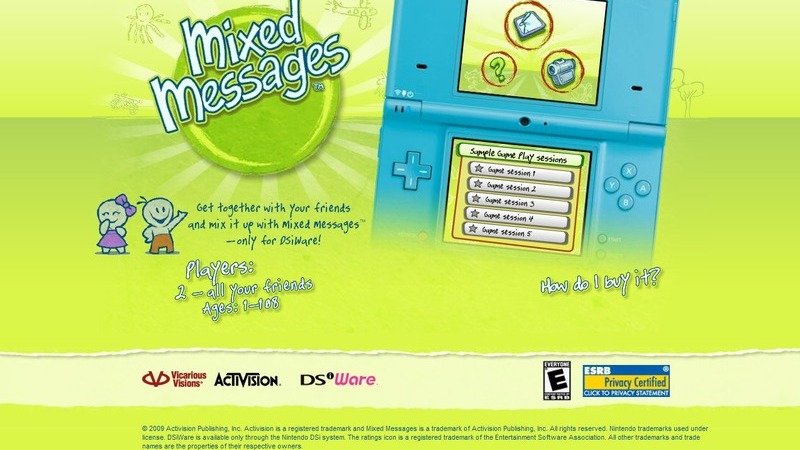 Activision présente Mixed Messages - Actualités du 13/04/2009 ...