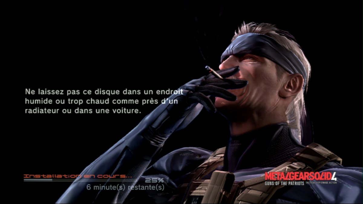 MGS 4 : Le patch pour les trophées est dispo - Actualités du 07/08/2012 ...