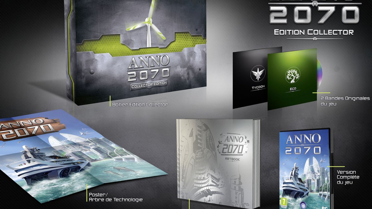 L'édition collector de Anno 2070 - Actualités du 05/09/2011 - jeuxvideo.com