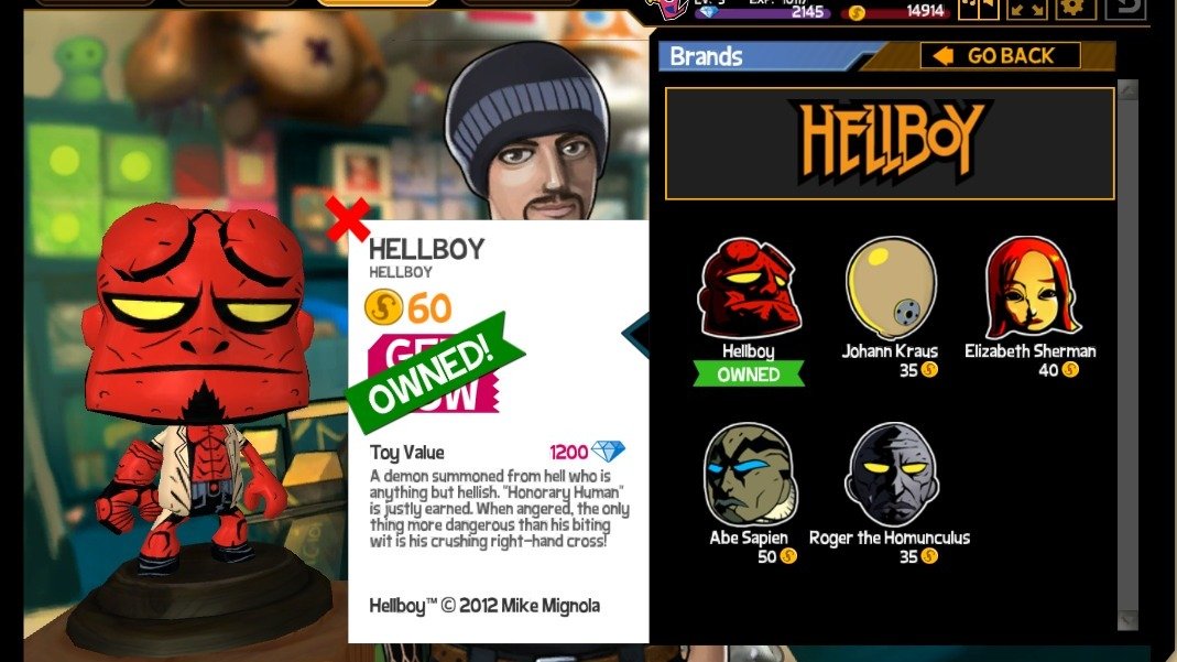 Hellboy rejoint BigHead BASH - Actualités du 05/11/2012 - jeuxvideo.com