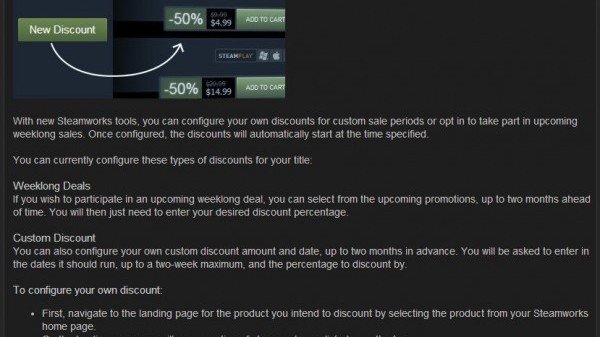 Steam : Les développeurs peuvent faire leurs propres remises ...