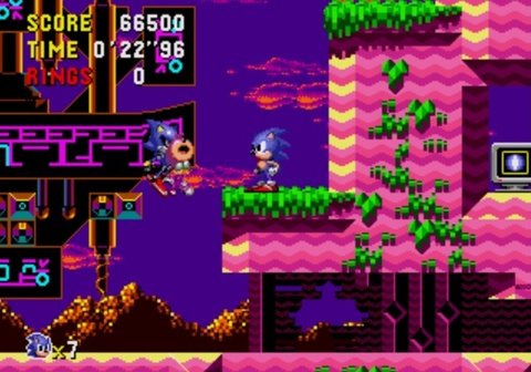 Sonic CD / Mega-CD (1993) - La série Sonic - jeuxvideo.com