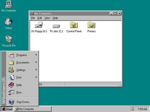 1995 : Windows 95 et Internet Explorer - L'histoire de Microsoft ...