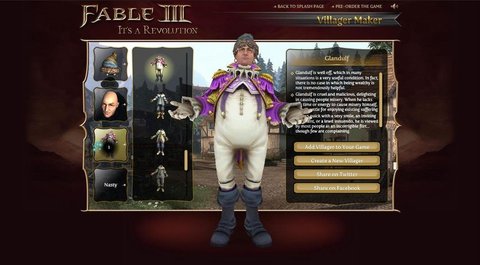 Créez un villageois pour Fable III - jeuxvideo.com
