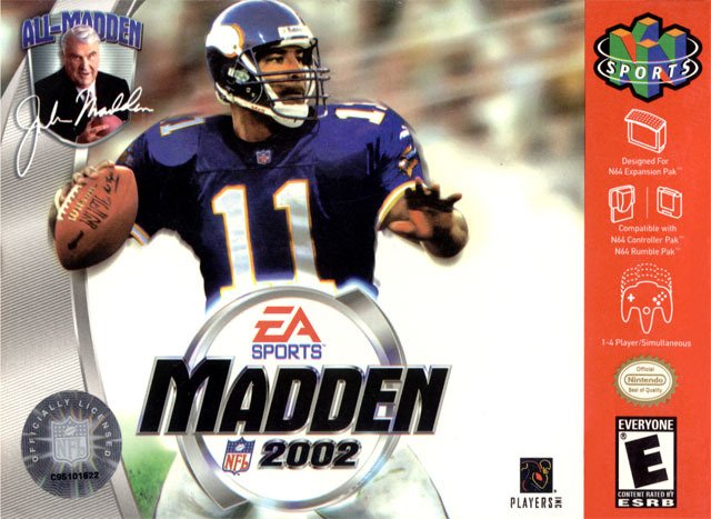 Madden NFL 2002 sur Nintendo 64 - jeuxvideo.com