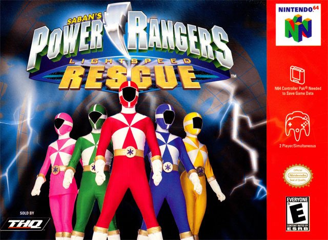 Avis et critiques du jeu Power Rangers Lightspeed Rescue sur N64 ...