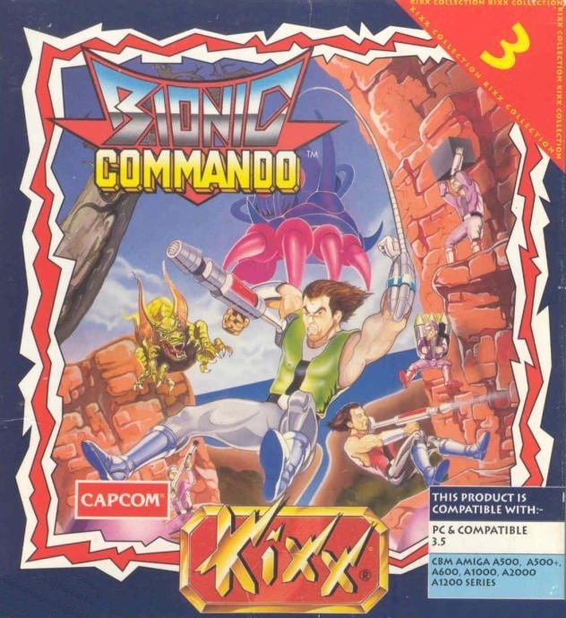 Bionic Commando sur Amiga - jeuxvideo.com
