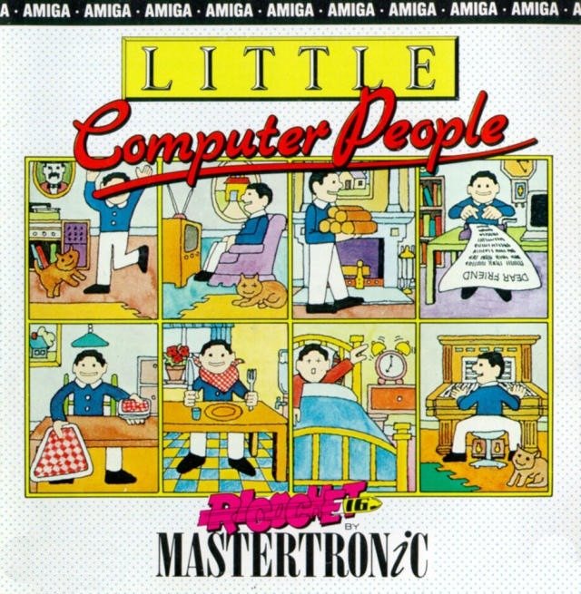 Little Computer People sur Amiga - jeuxvideo.com