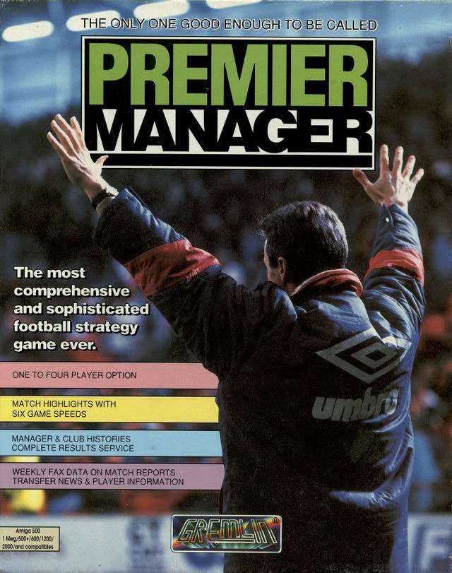Premier Manager sur Amiga - jeuxvideo.com