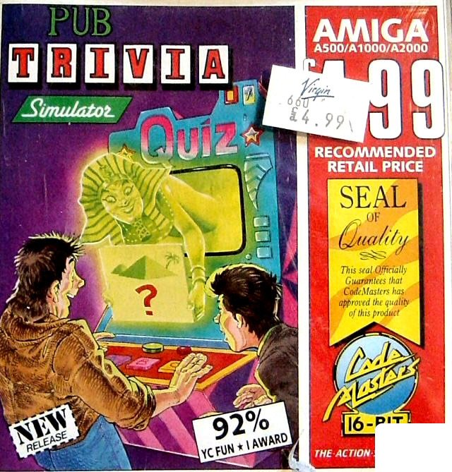 Pub Trivia Simulator sur Amiga - jeuxvideo.com
