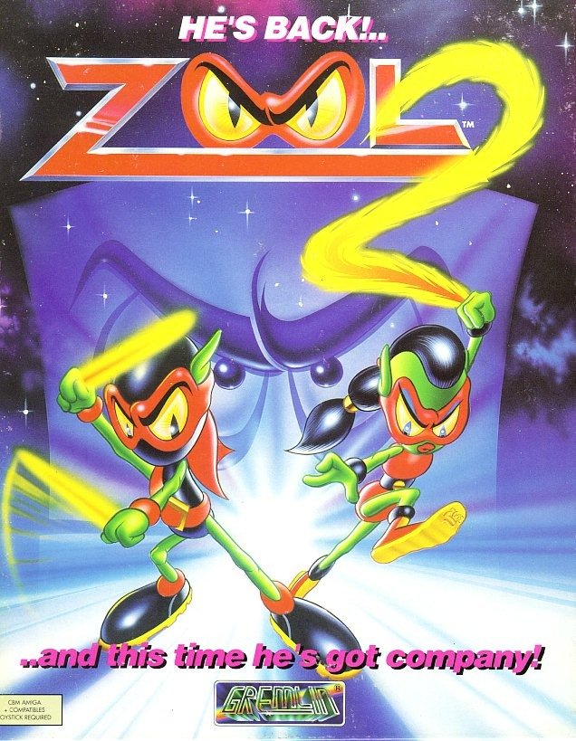 Zool 2 sur Amiga - jeuxvideo.com