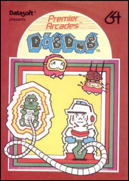 Dig Dug sur Commodore 64 - jeuxvideo.com