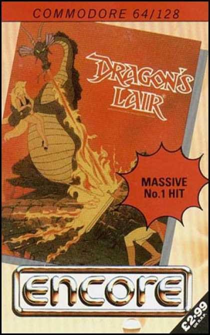 Dragon's Lair sur Commodore 64 - jeuxvideo.com