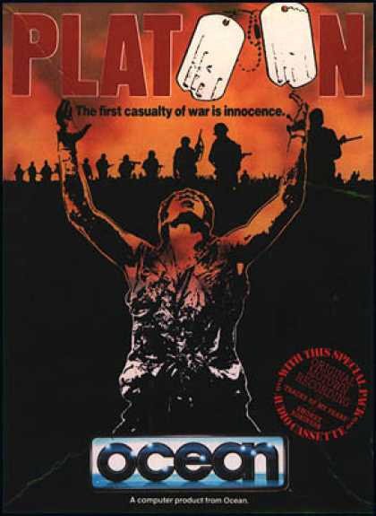 Platoon sur Commodore 64 - jeuxvideo.com