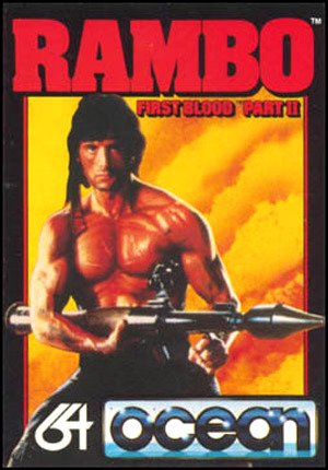 Rambo : First Blood Part II sur Commodore 64 - jeuxvideo.com