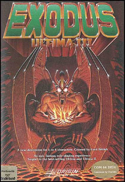 Ultima III : Exodus sur Commodore 64 - jeuxvideo.com