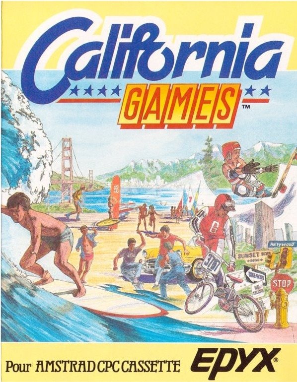 California Games sur Amstrad CPC - jeuxvideo.com