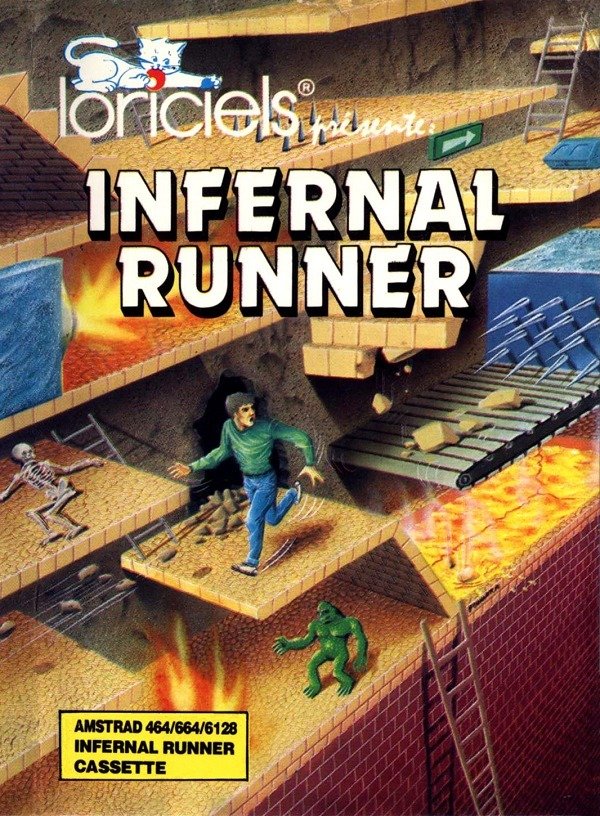 Infernal Runner sur Amstrad CPC - jeuxvideo.com