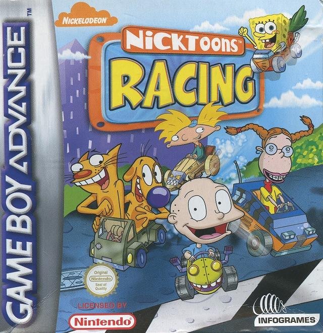 Nicktoons Racing sur Gameboy Advance - jeuxvideo.com