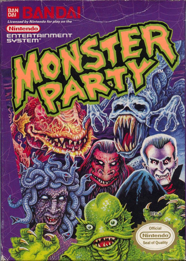Monster Party sur Nes - jeuxvideo.com