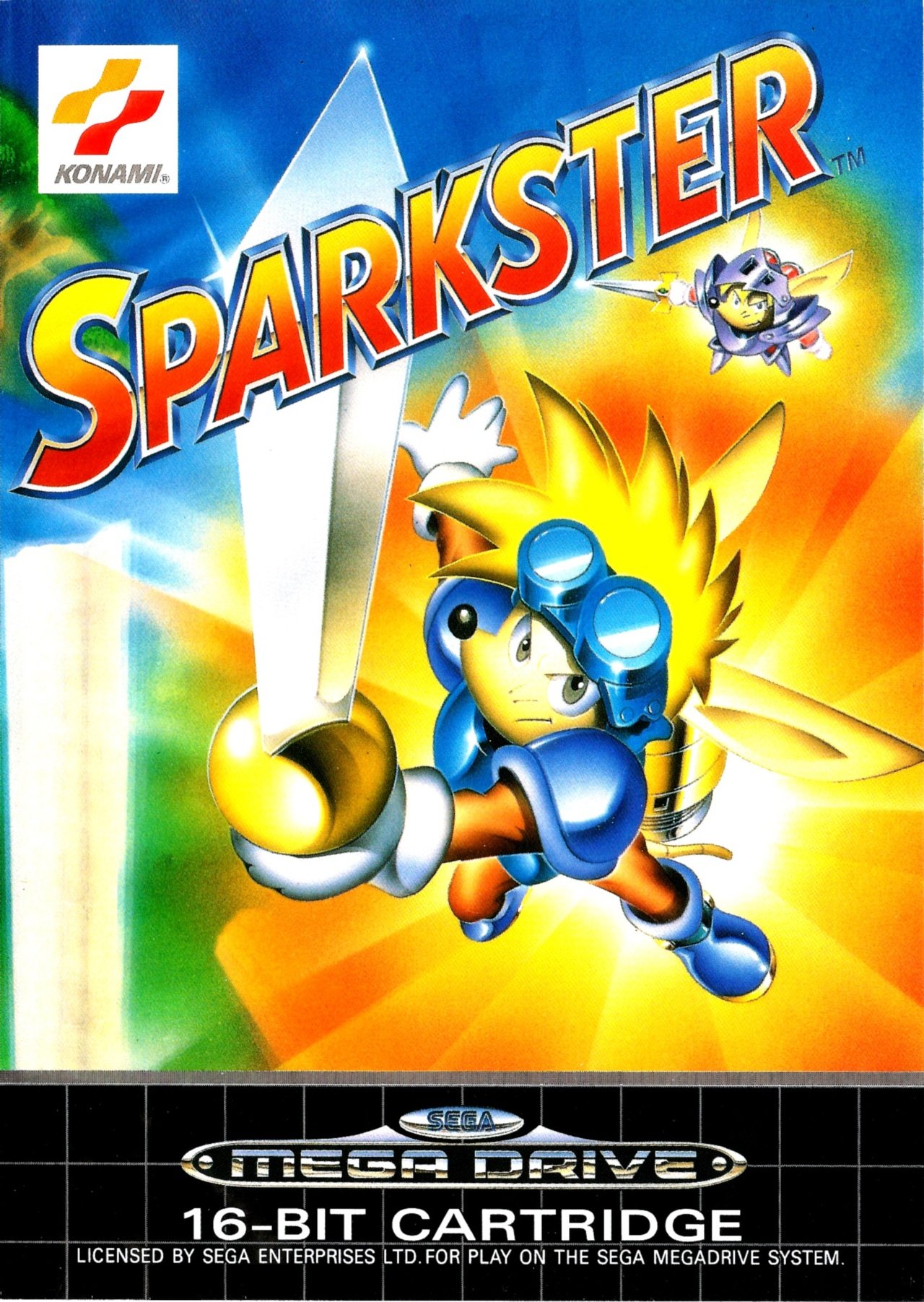 Sparkster sur Megadrive - jeuxvideo.com
