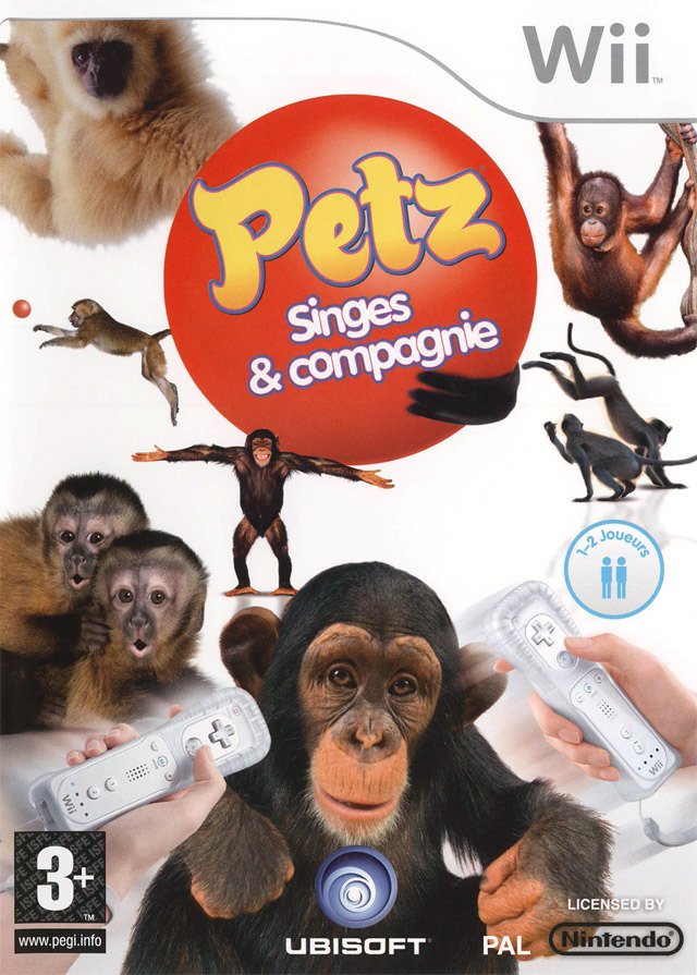 Petz : Singes & Compagnie sur Wii - jeuxvideo.com