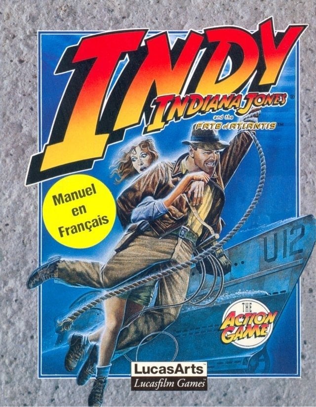 Indiana Jones and the Fate of Atlantis : The Action Game sur Commodore ...