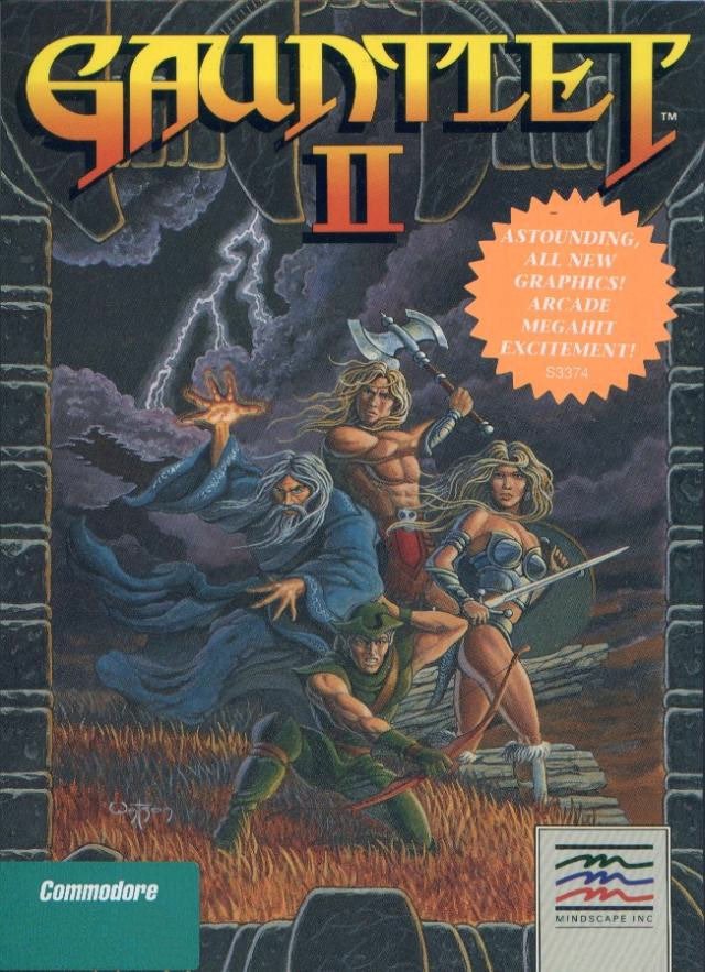 Gauntlet II sur Commodore 64 - jeuxvideo.com