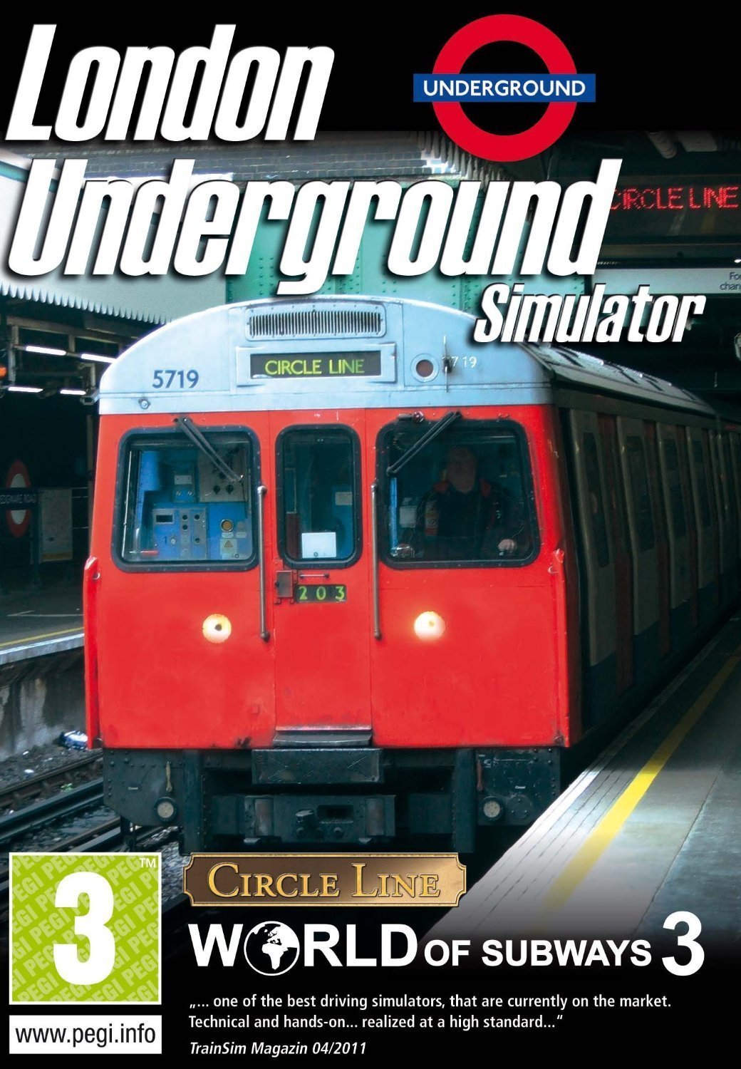 World of Subways Vol.3 - "Circle Line" London Underground Simulator sur PC - jeuxvideo.com