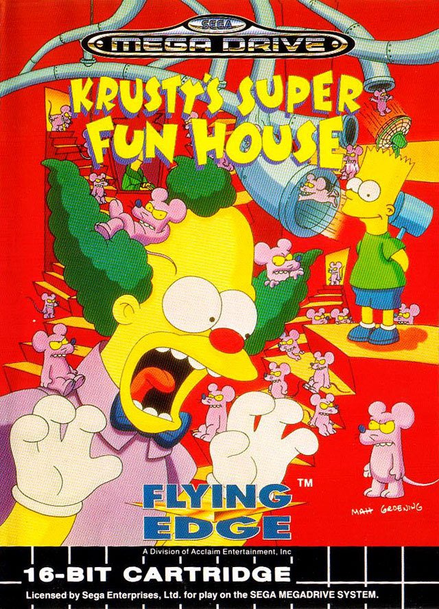 Krusty's Super Fun House sur Megadrive - jeuxvideo.com