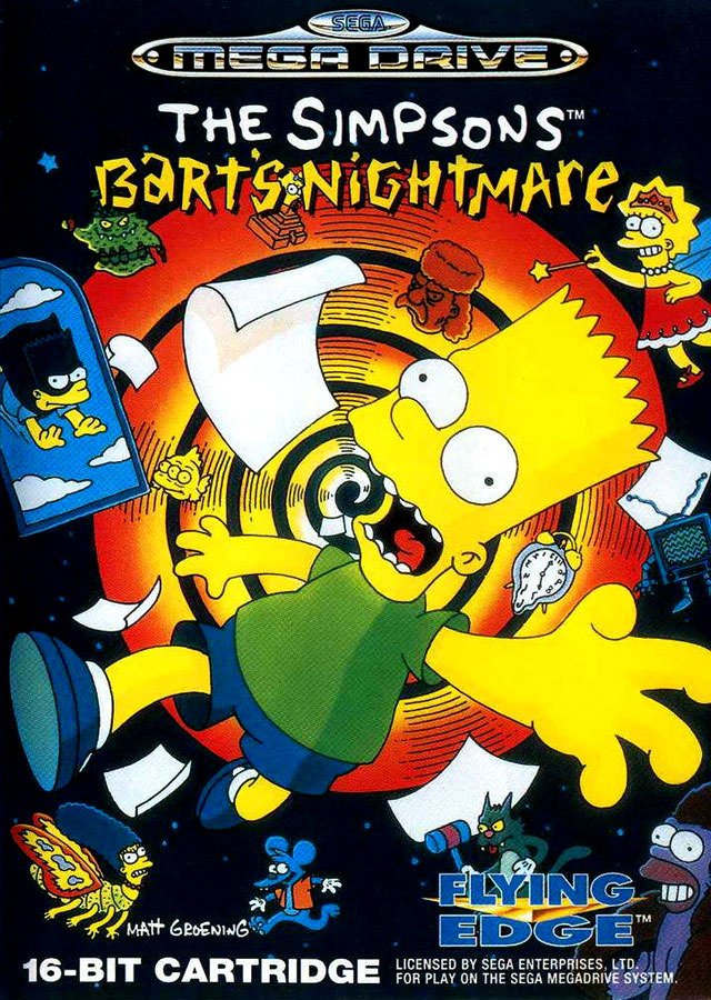 The Simpsons : Bart's Nightmare - jeuxvideo.com