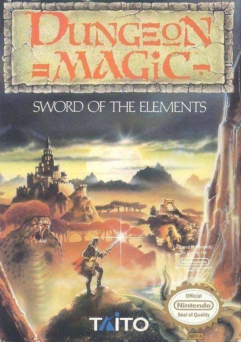 Dungeon Magic sur Nes - jeuxvideo.com