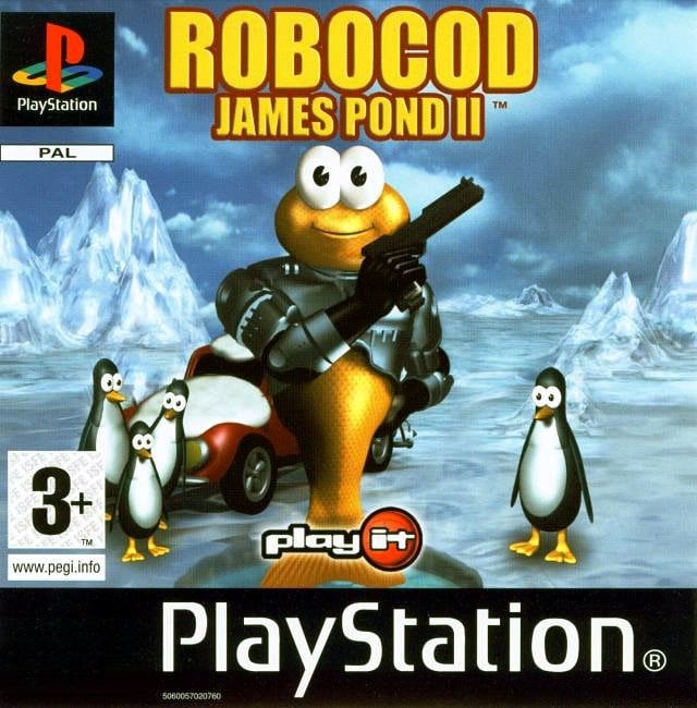 RoboCod : James Pond II sur PSone - jeuxvideo.com