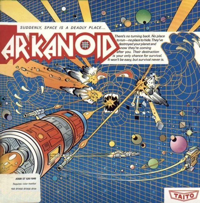 Arkanoid sur Atari ST - jeuxvideo.com