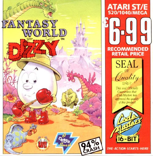 Fantasy World Dizzy sur Atari ST - jeuxvideo.com