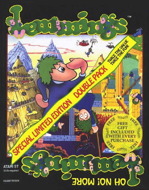 Lemmings sur Atari ST - jeuxvideo.com