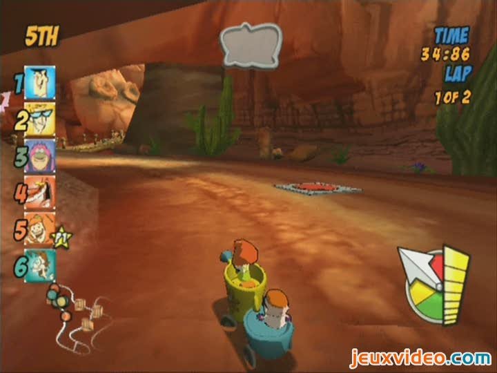 Gameplay Cartoon Network Racing : Quest ce que ça glisse - jeuxvideo.com