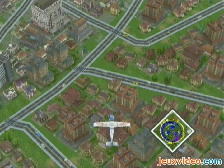 Gameplay SimCity Creator : Survol en avion - jeuxvideo.com
