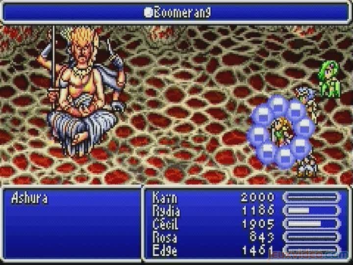 Gameplay Final Fantasy IV Advance : Le pays des chimères - jeuxvideo.com