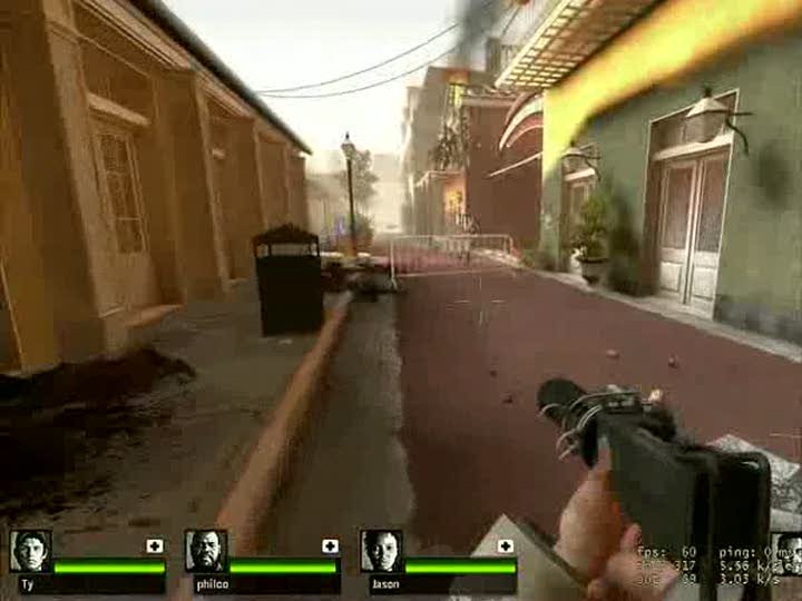 Gameplay Left 4 Dead 2 : E3 2009 : Extrait 4/5 - jeuxvideo.com