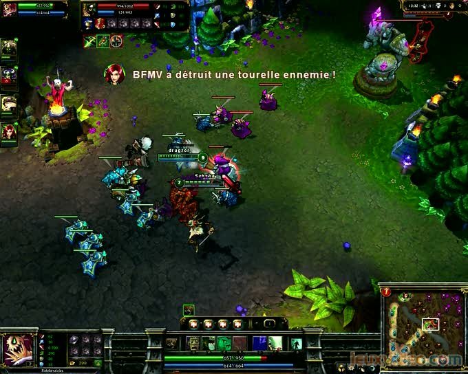 Gameplay League of Legends : Gameplay 2 - jeuxvideo.com