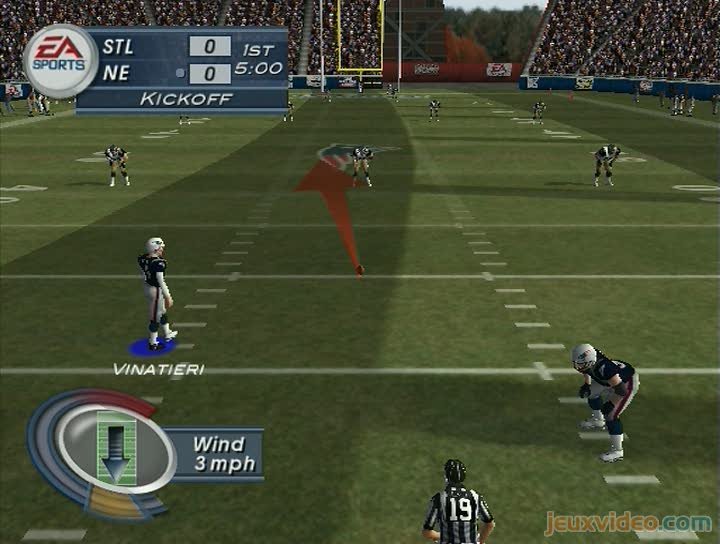 Gameplay Madden NFL 2003 : Extrait n°1 - jeuxvideo.com
