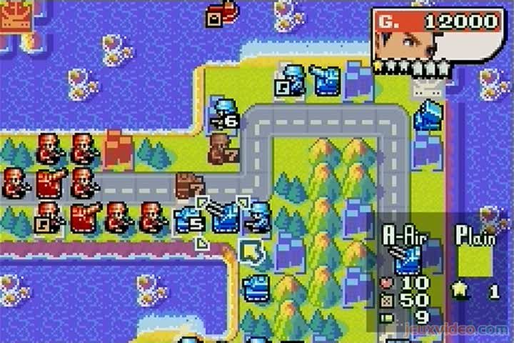 Gameplay Advance Wars 2 : Black Hole Rising : Max vs Colin - jeuxvideo.com