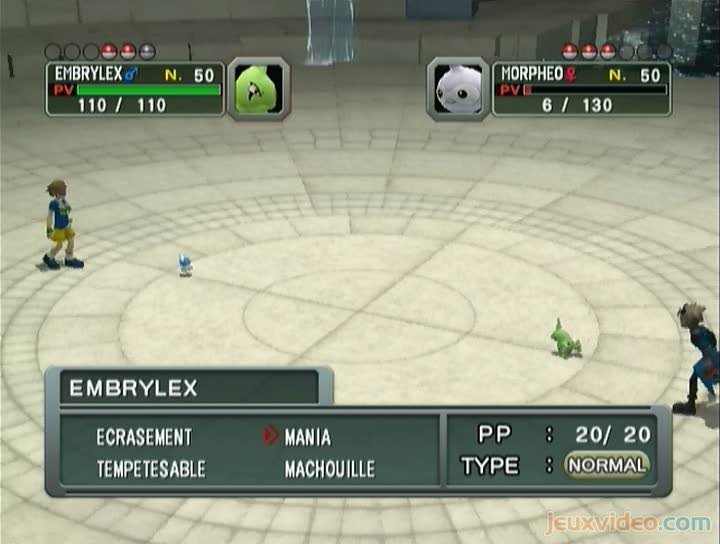 Gameplay Pokémon Colosseum : La colère de Morpheo - jeuxvideo.com
