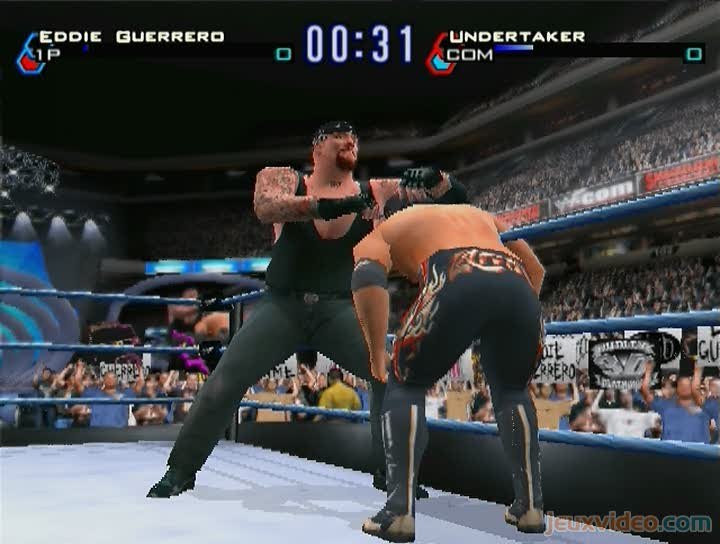 Gameplay WWF Smackdown! : Just Bring it : Guerrero vs Undertaker ...