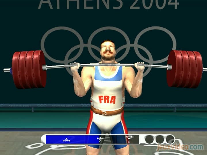 Gameplay Athens 2004 : Que la force soit avec lui ! - jeuxvideo.com