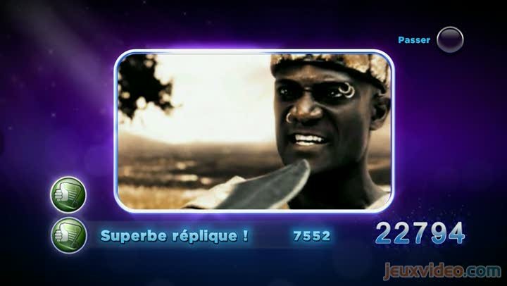 Gameplay Yoostar 2 : This is Sparta - jeuxvideo.com
