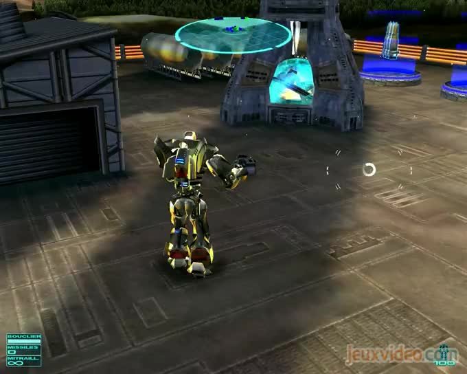 Gameplay Gun Metal : Moitié avion, moitié robot... - jeuxvideo.com